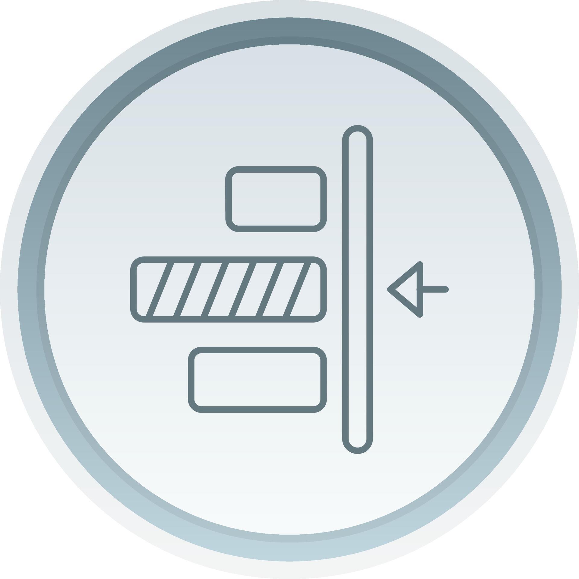 Right alignment Solid button Icon 38518199 Vector Art at Vecteezy