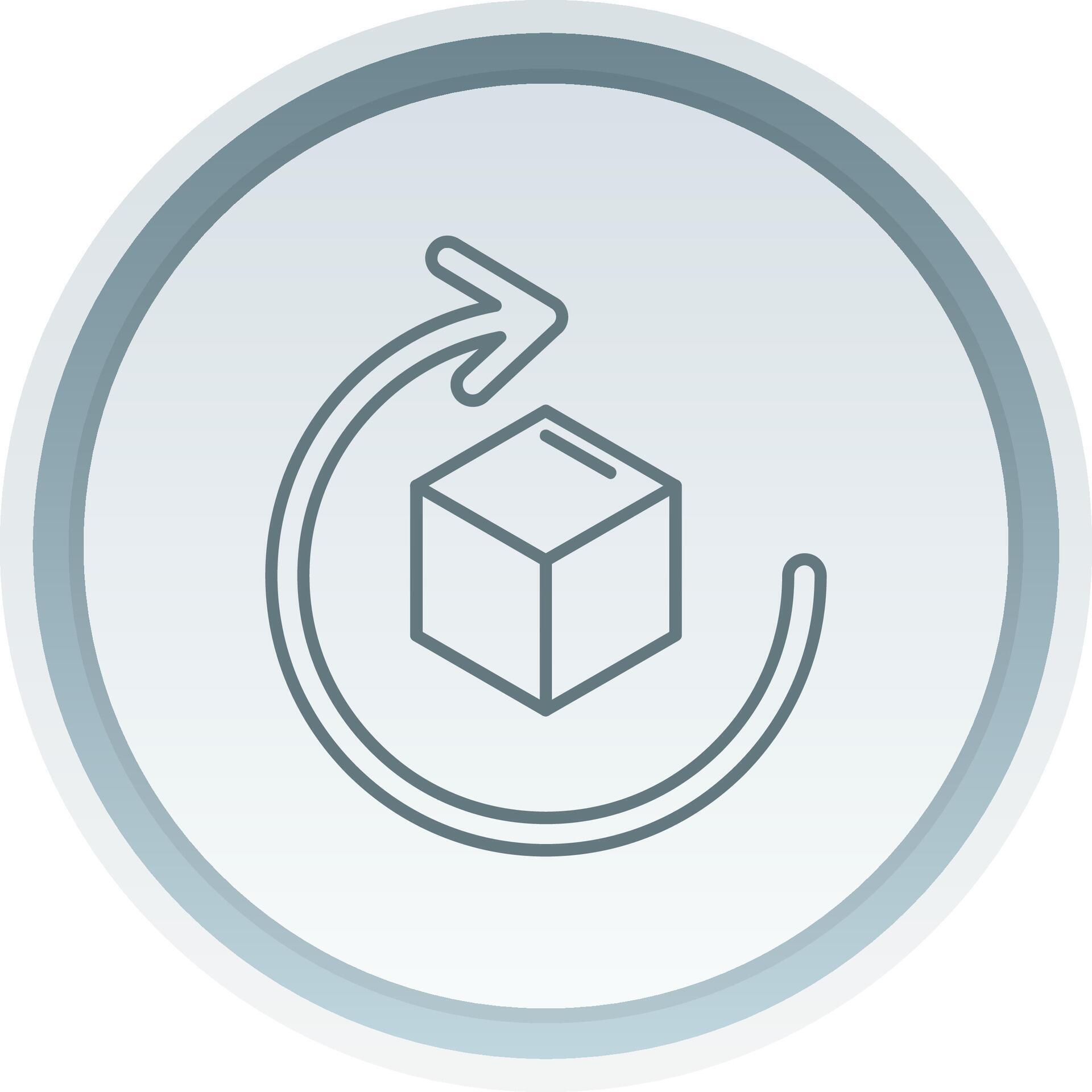 Rotate Solid button Icon 38518210 Vector Art at Vecteezy