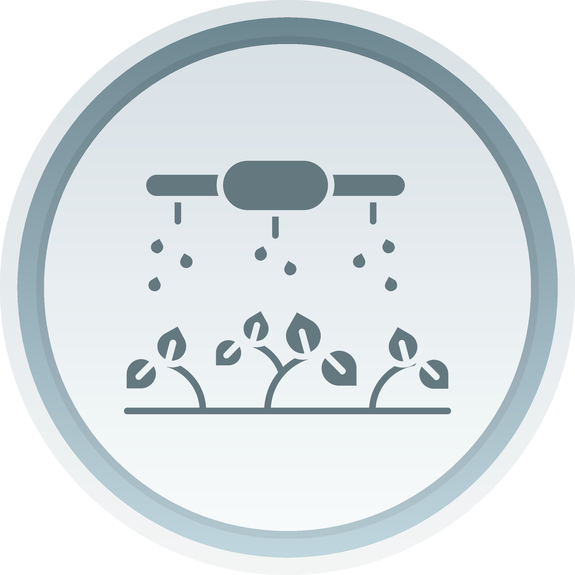 Sprayer Solid button Icon 38518245 Vector Art at Vecteezy