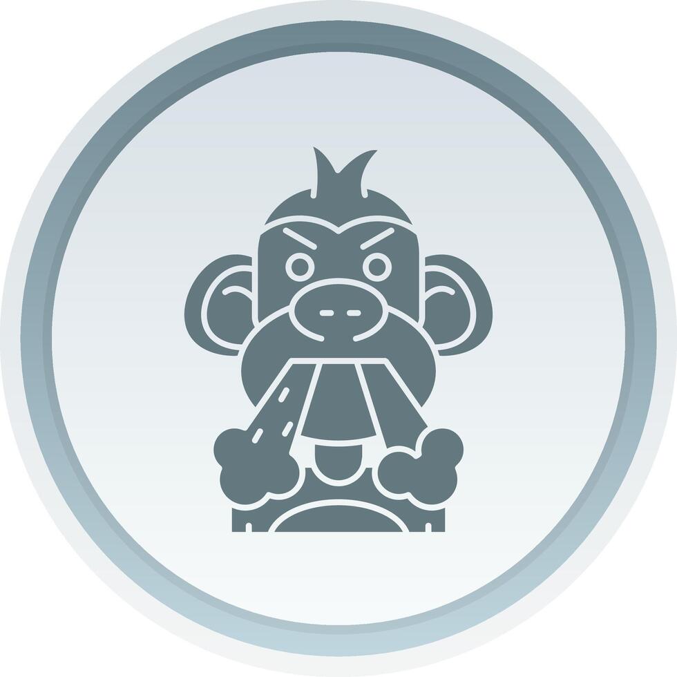 Angry Solid button Icon 38518302 Vector Art at Vecteezy