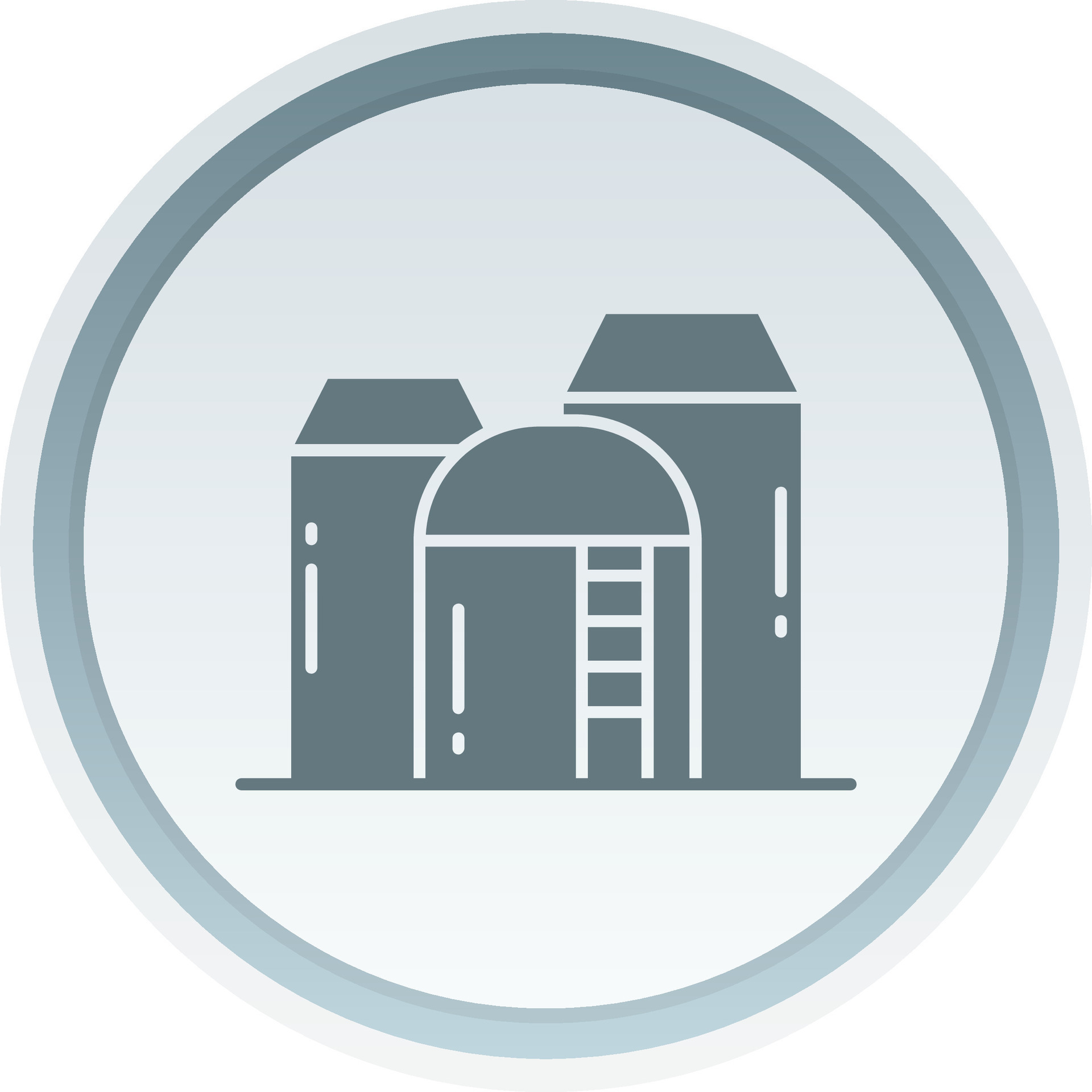Silo Solid button Icon 38518305 Vector Art at Vecteezy