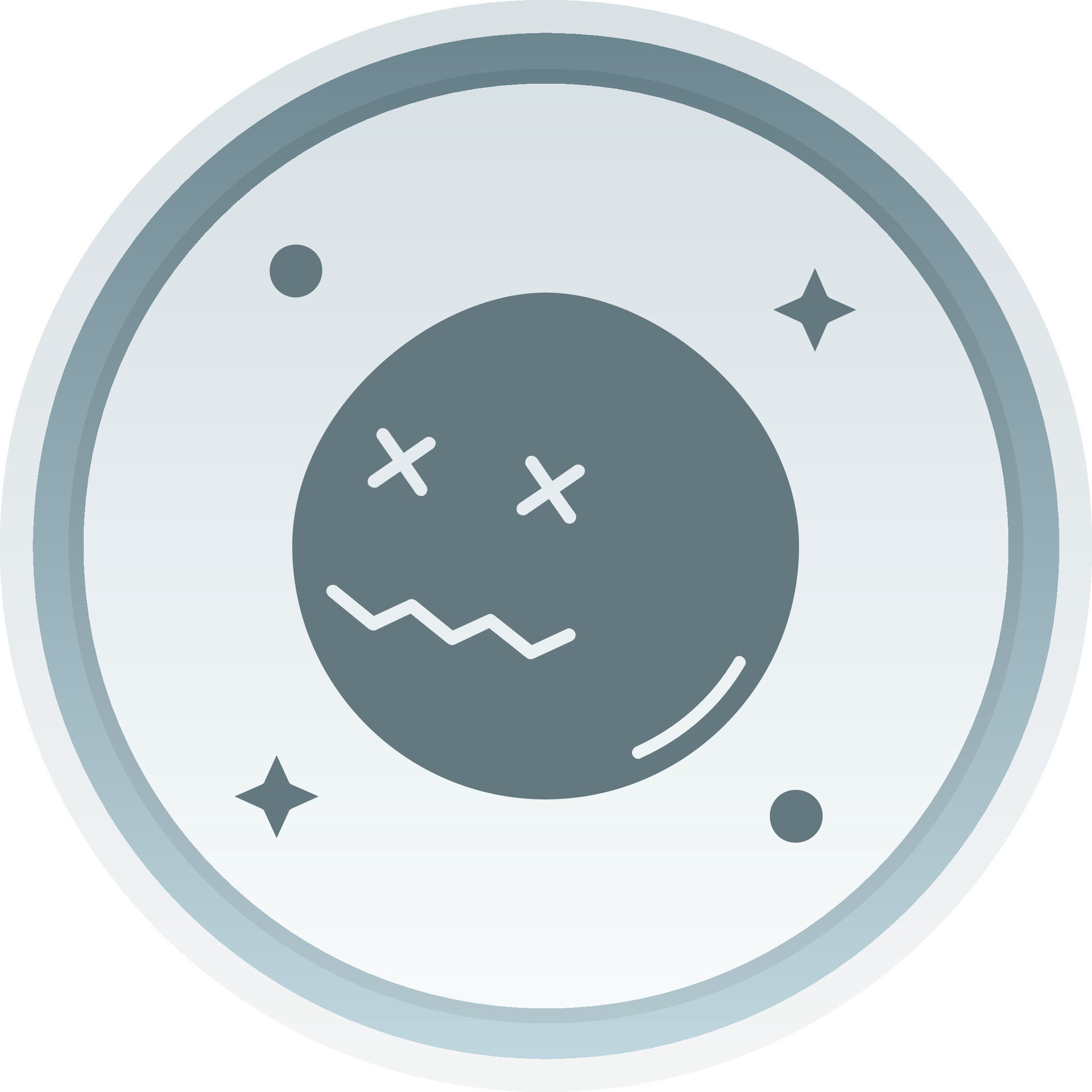 Dead Solid button Icon 38518454 Vector Art at Vecteezy