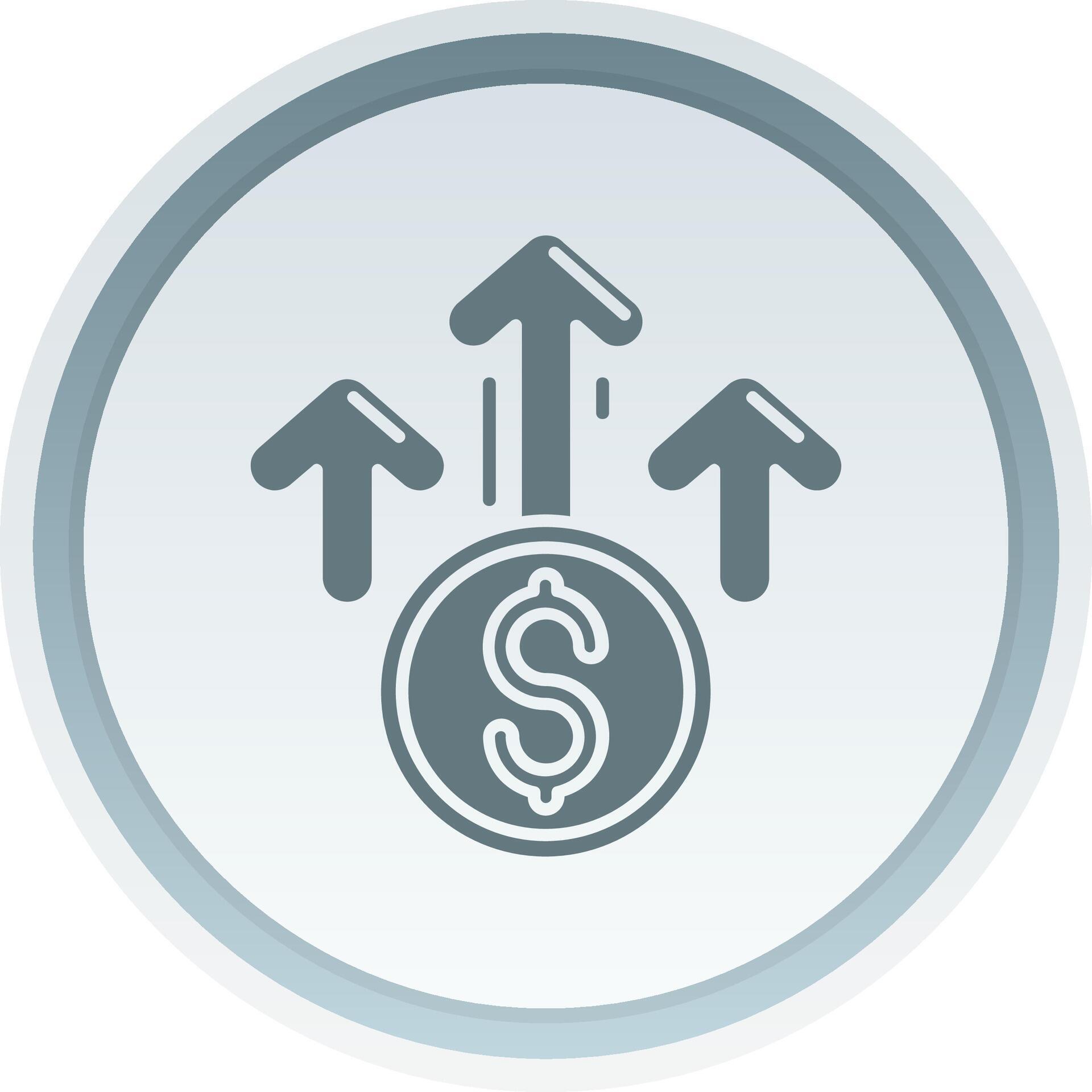 Increase Solid button Icon 38518458 Vector Art at Vecteezy