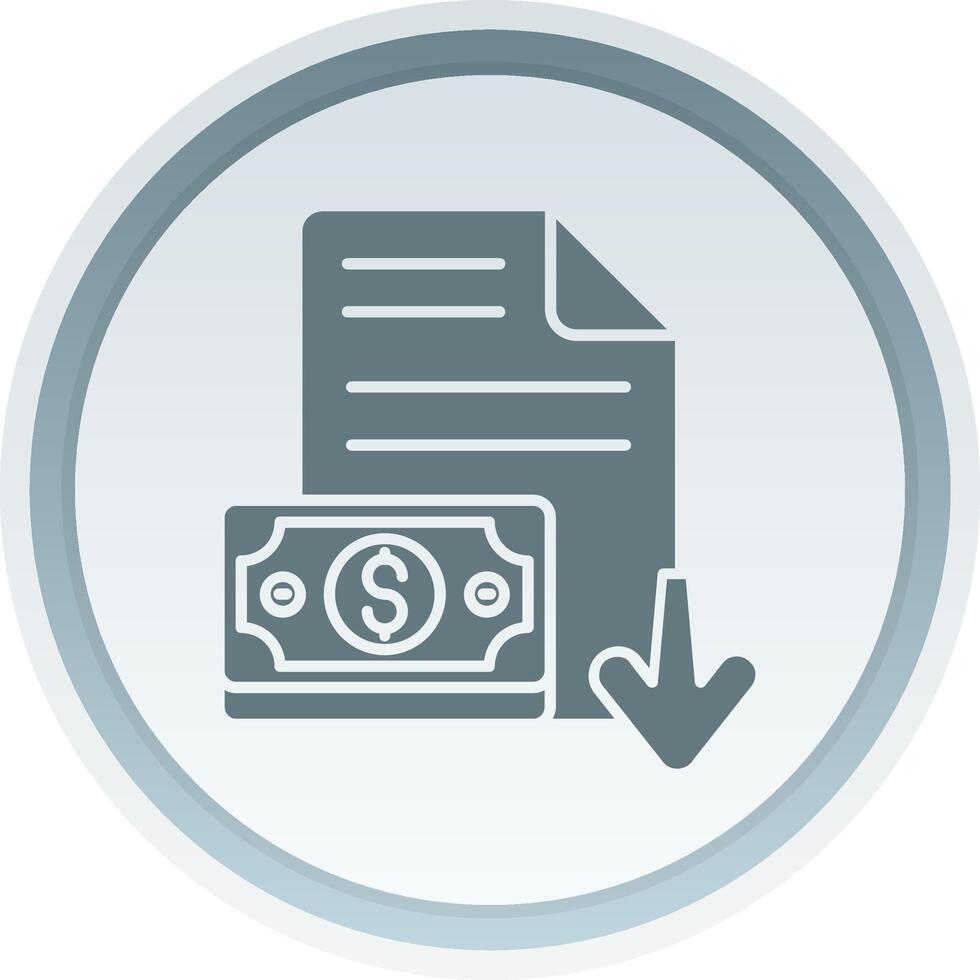 Decrease Solid button Icon 38518494 Vector Art at Vecteezy