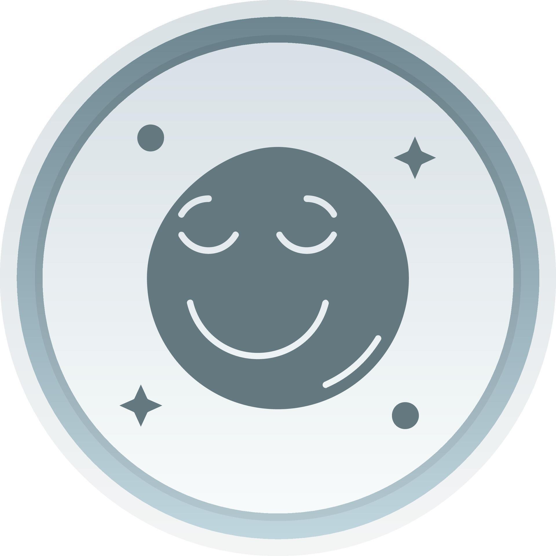 Relieved Solid button Icon 38518513 Vector Art at Vecteezy