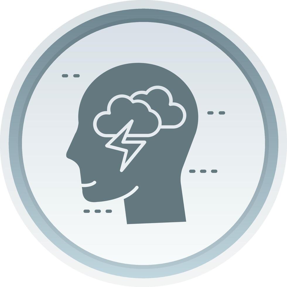 Brainstorm Solid button Icon 38518545 Vector Art at Vecteezy