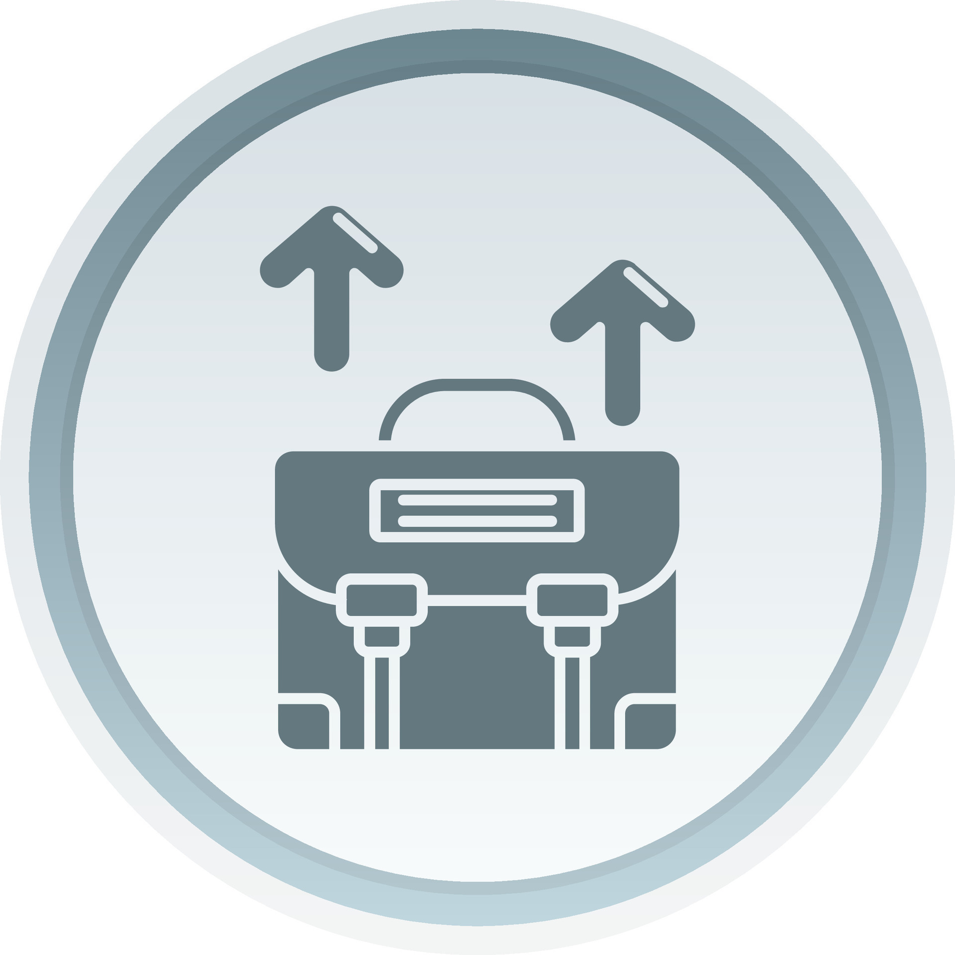 Career path Solid button Icon 38518556 Vector Art at Vecteezy