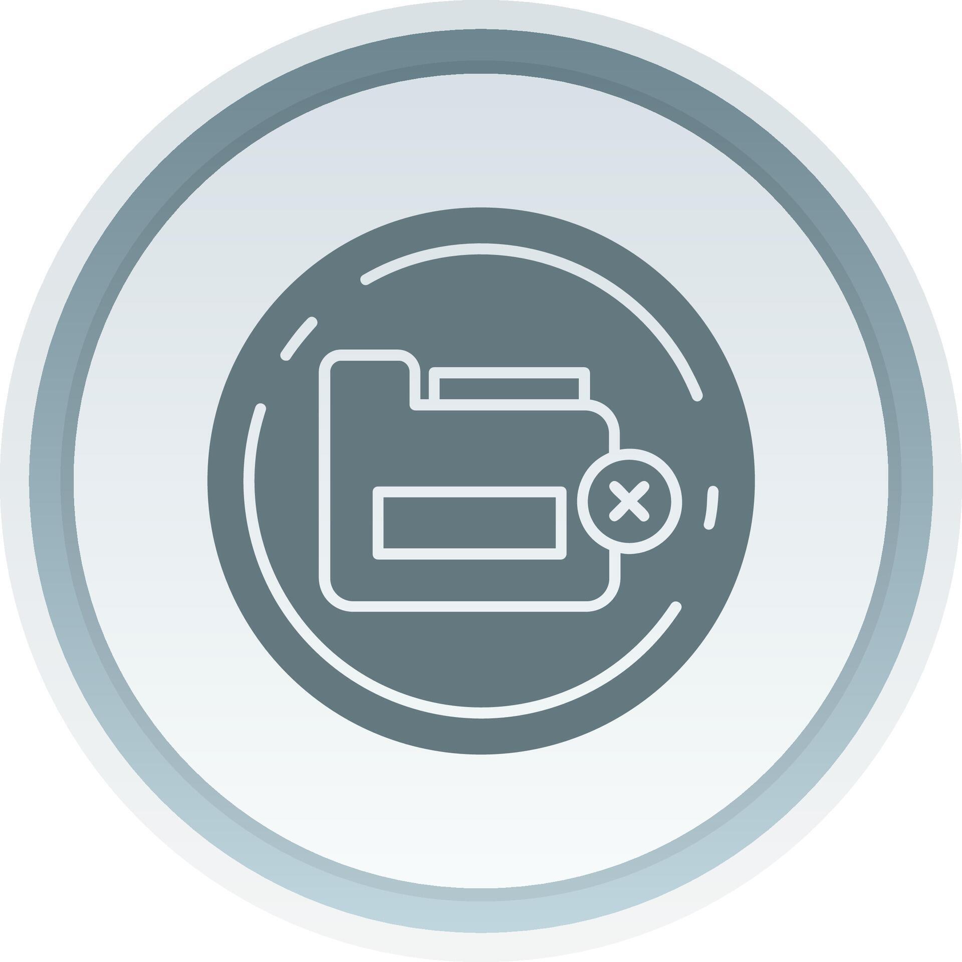 Delete Solid button Icon 38518594 Vector Art at Vecteezy