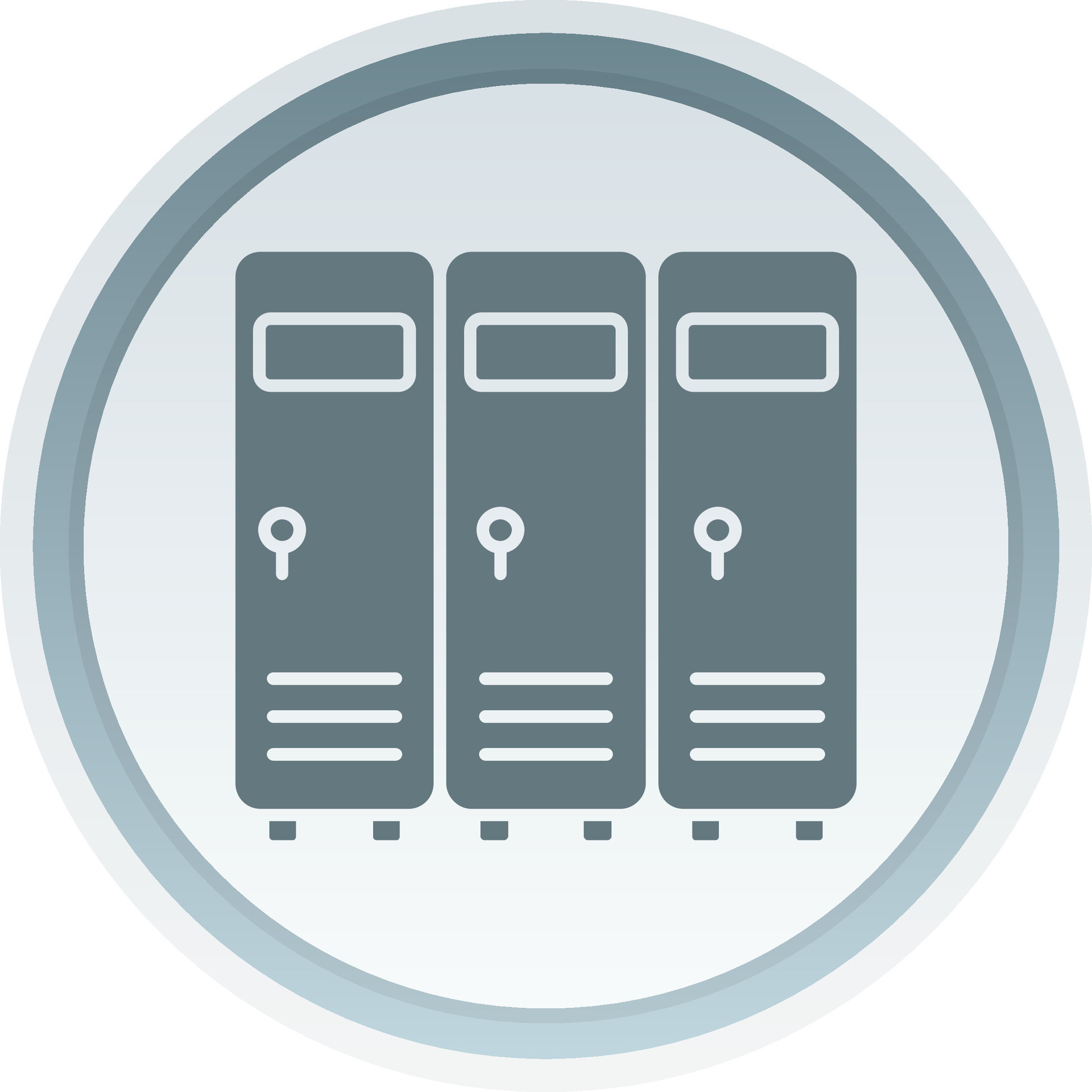 Lockers Solid button Icon 38518712 Vector Art at Vecteezy