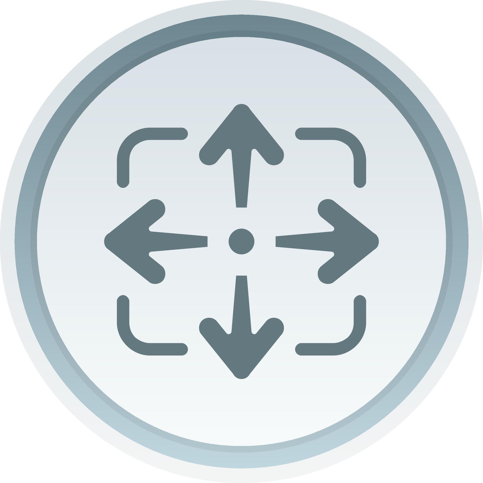 Move Solid button Icon 38518811 Vector Art at Vecteezy