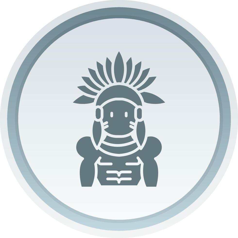 Indian Solid button Icon 38519006 Vector Art at Vecteezy
