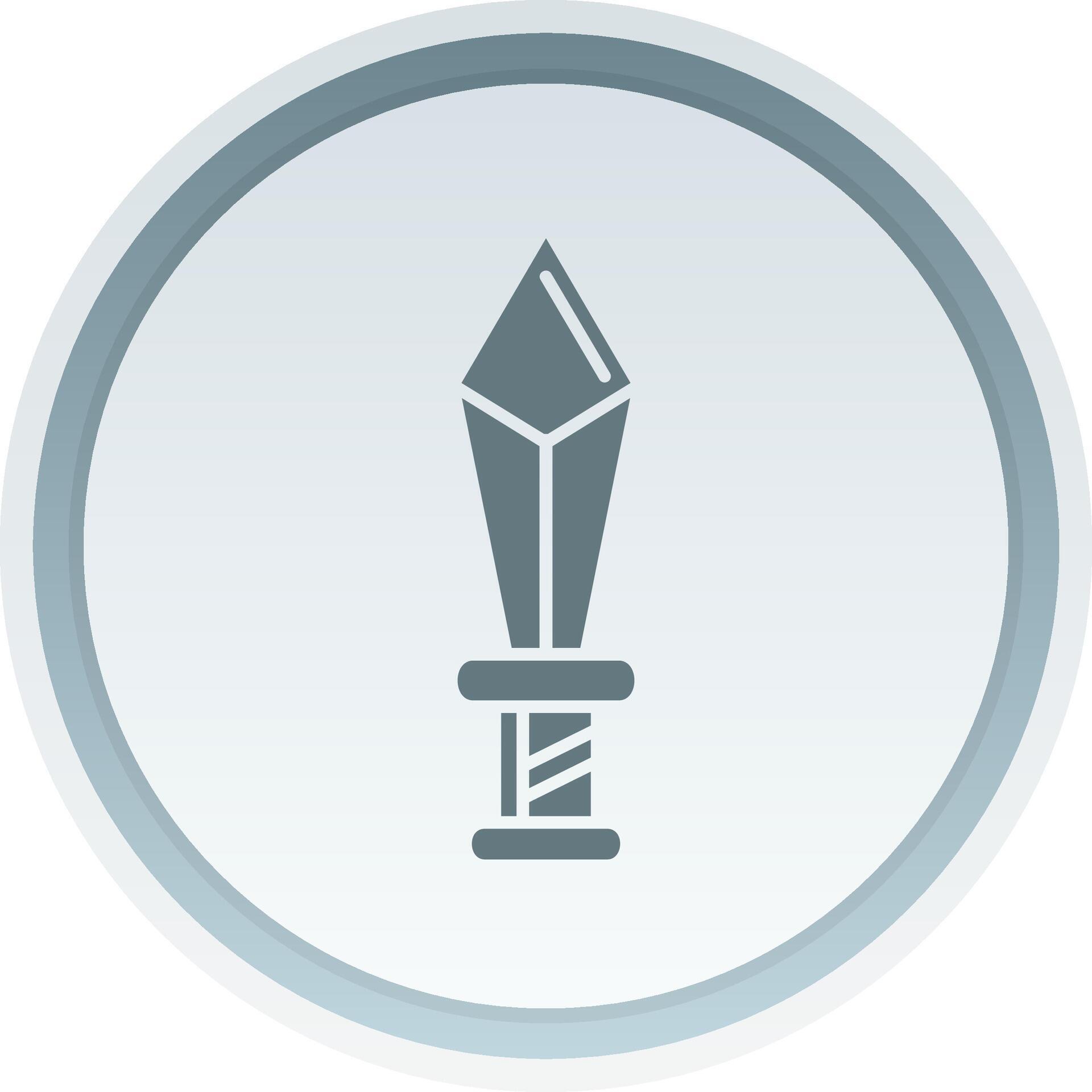 Dagger Solid button Icon 38519007 Vector Art at Vecteezy
