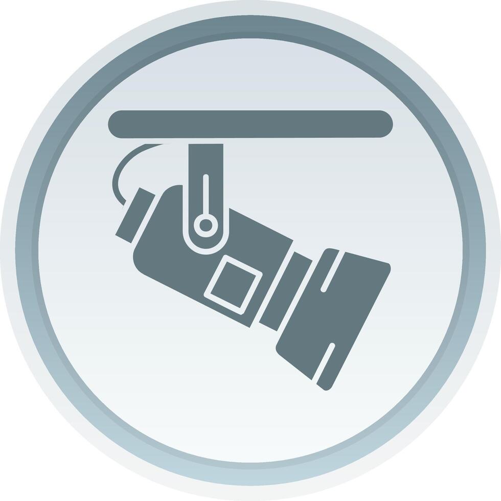 Spotlight Solid button Icon 38519010 Vector Art at Vecteezy
