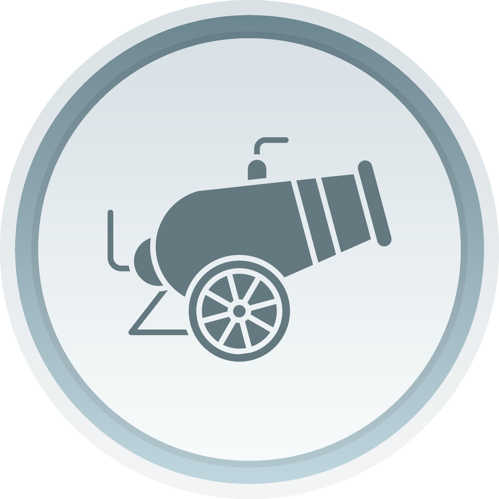 Canon Solid button Icon 38519017 Vector Art at Vecteezy