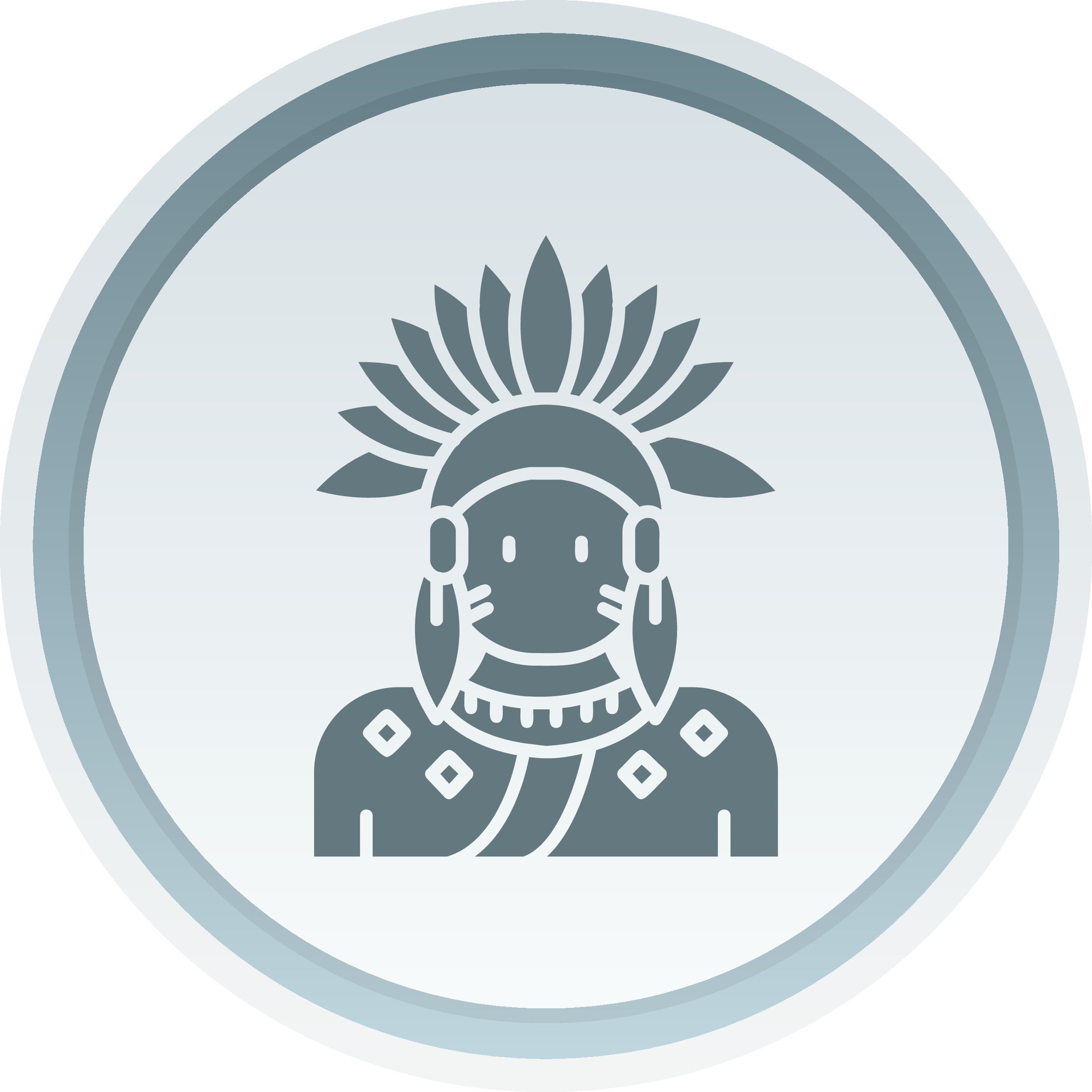 Indian Solid button Icon 38519033 Vector Art at Vecteezy