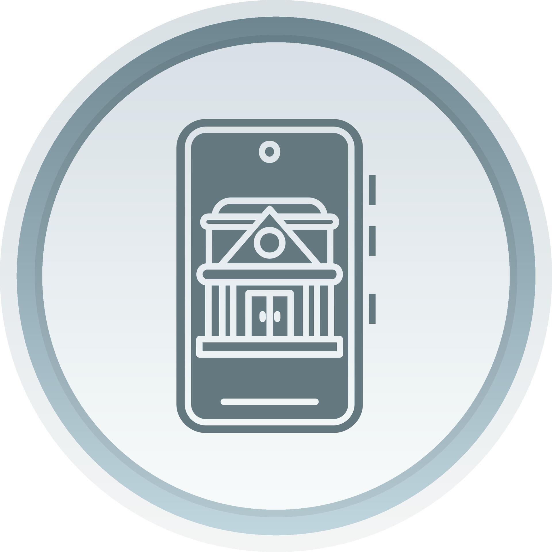 App Solid button Icon 38519045 Vector Art at Vecteezy