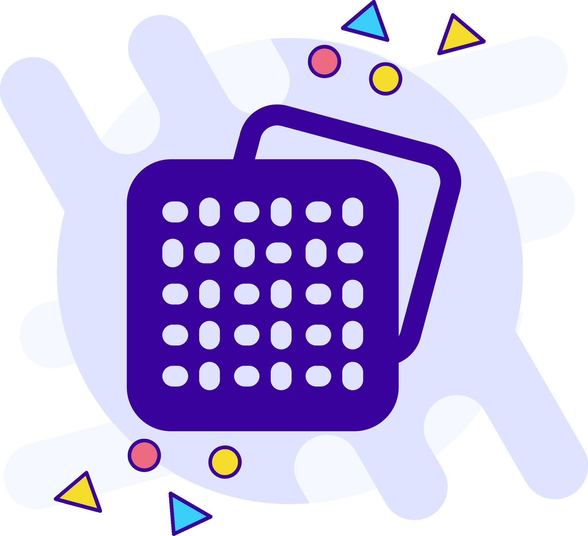 Pattern freestyle solid Icon 38523549 Vector Art at Vecteezy