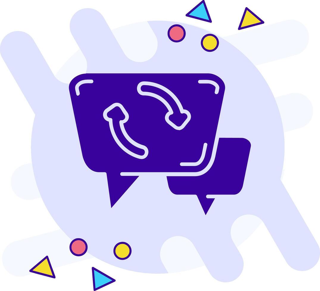 Syncing freestyle solid Icon 38524266 Vector Art at Vecteezy