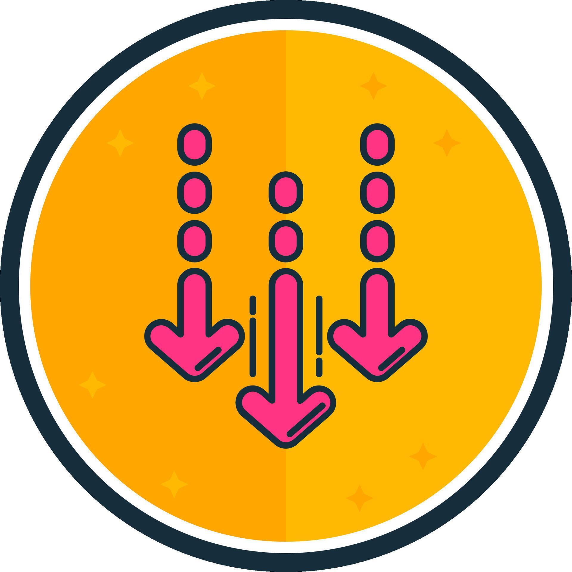 Decrease filled verse Icon 38528304 Vector Art at Vecteezy