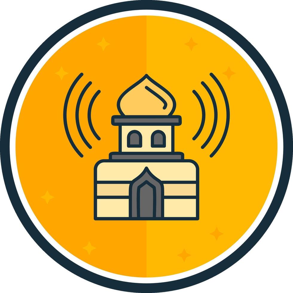 Adhan Filled Verse Icon 38528737 Vector Art At Vecteezy