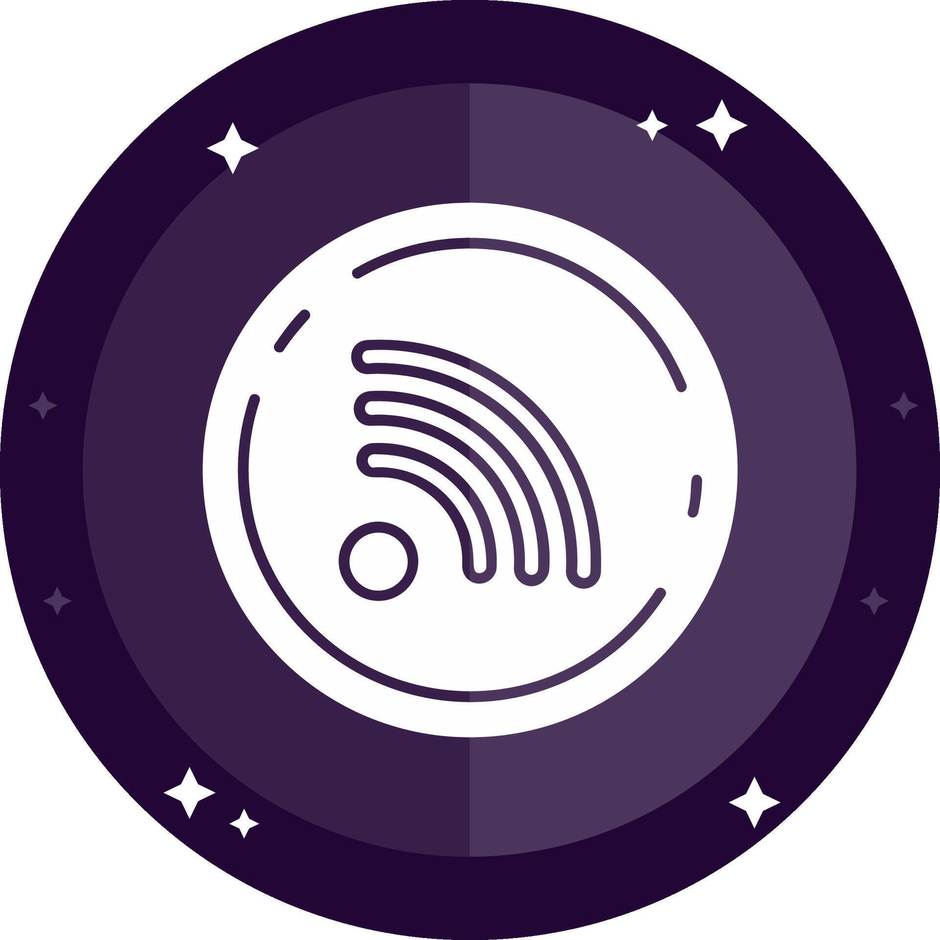 Rss Solid badges Icon 38537345 Vector Art at Vecteezy