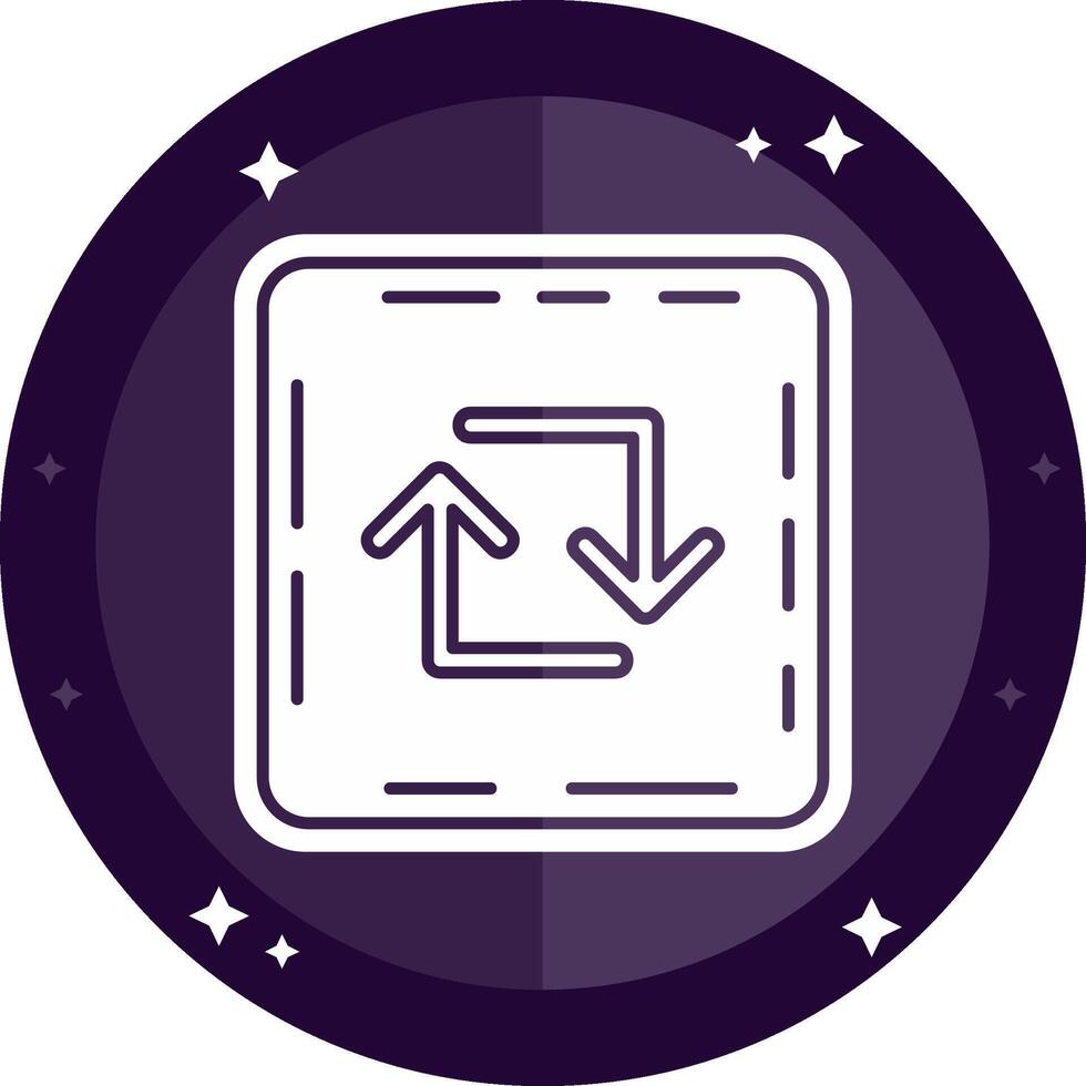 Loop Solid badges Icon 38539185 Vector Art at Vecteezy