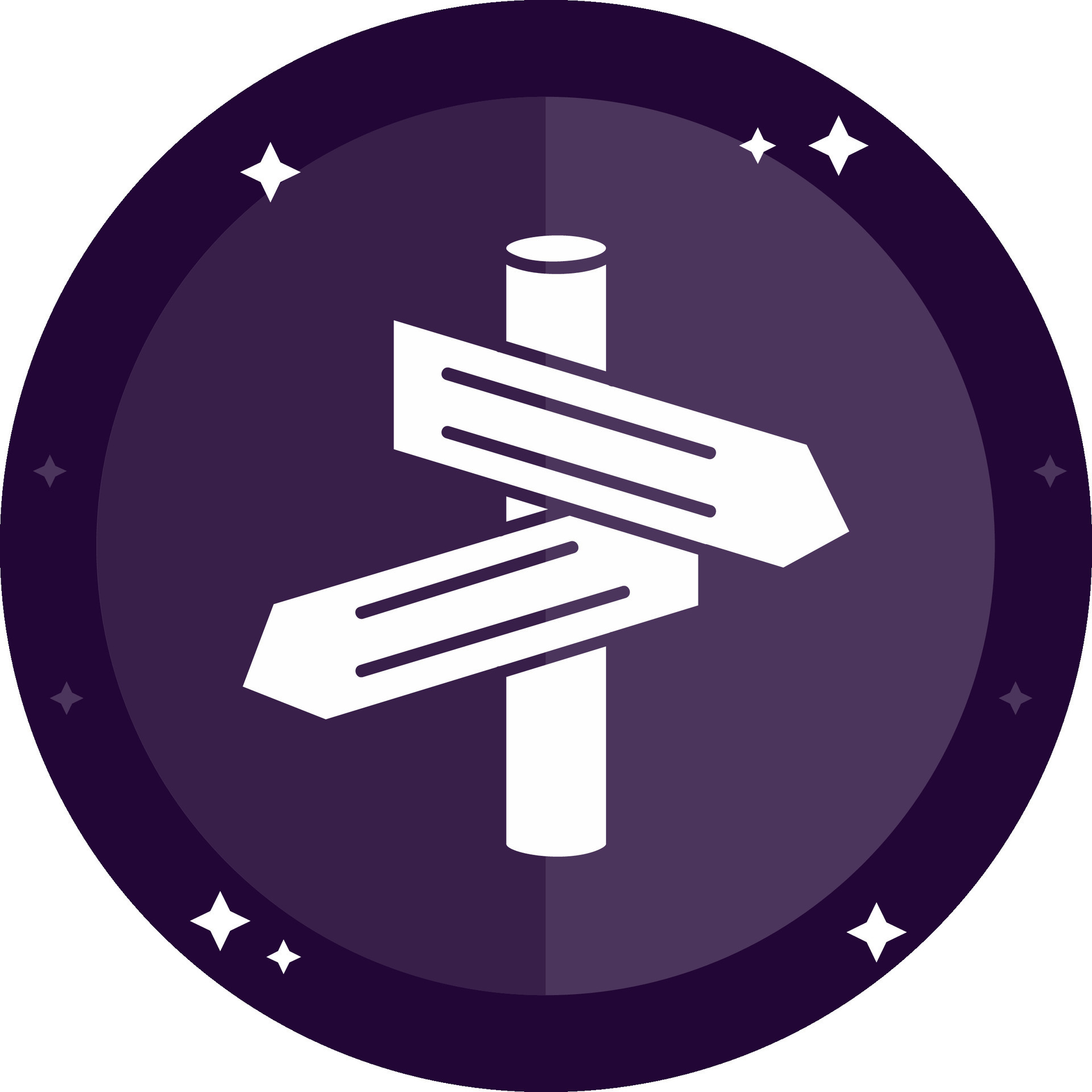 Pointer Solid badges Icon 38539593 Vector Art at Vecteezy