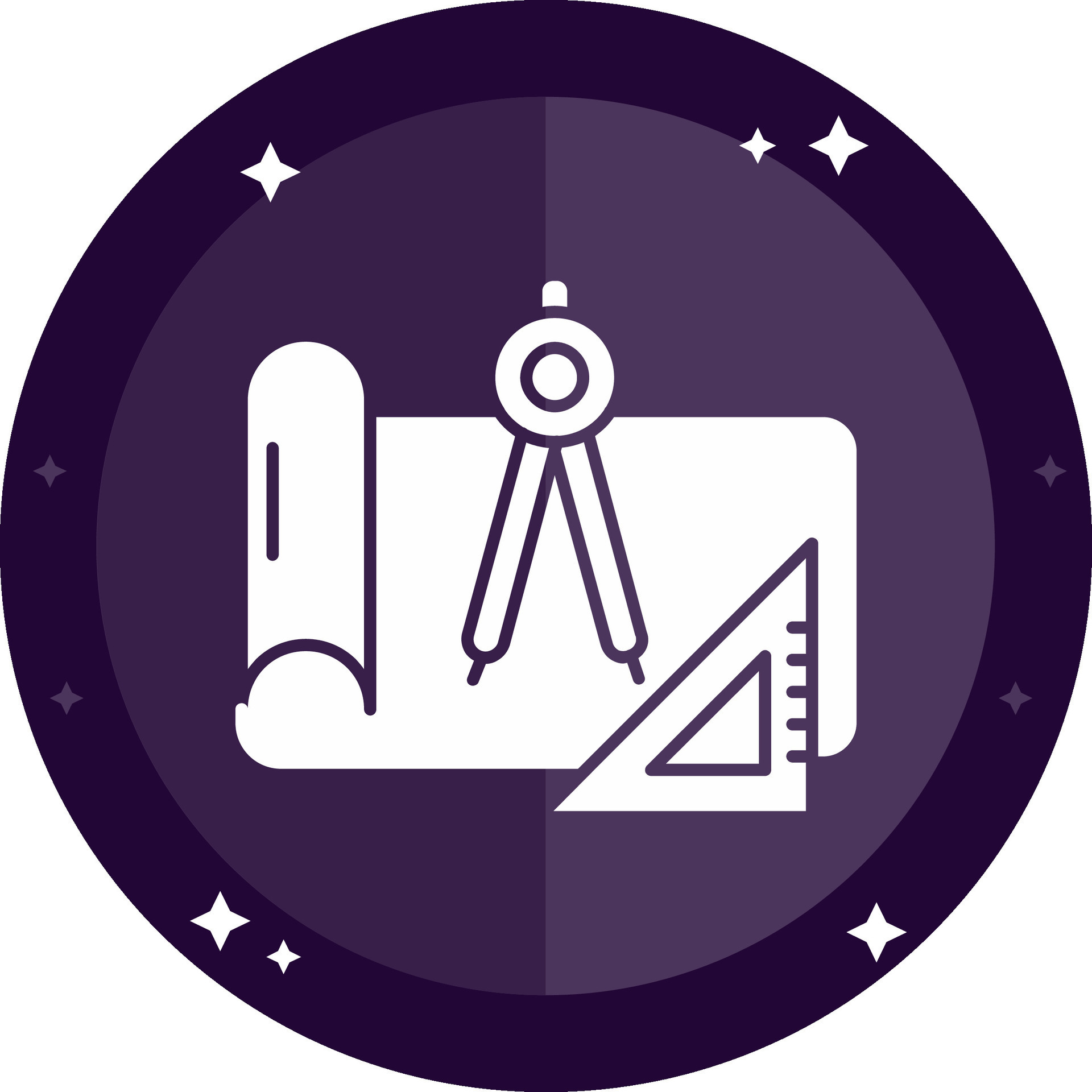 Draft Solid badges Icon 38541165 Vector Art at Vecteezy