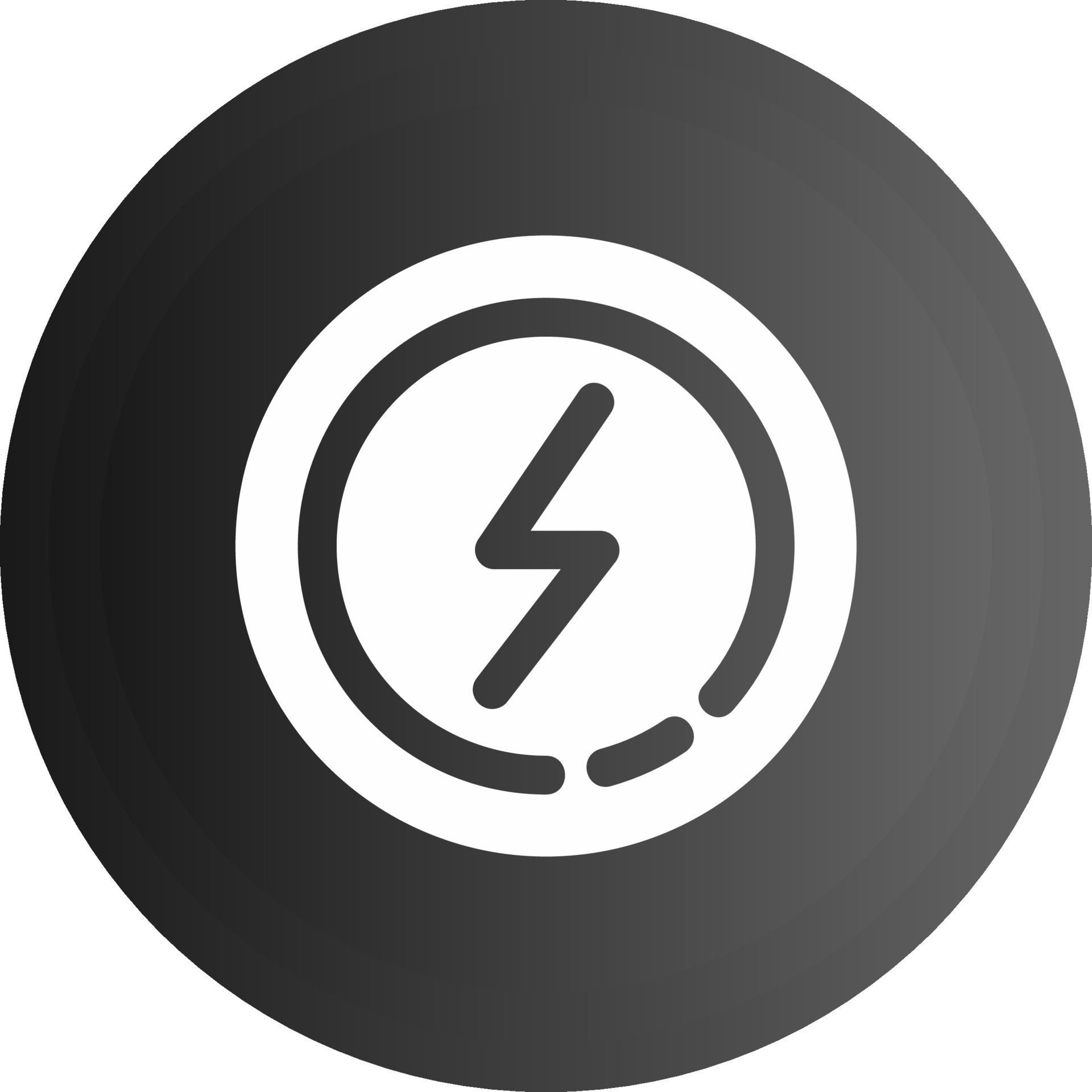 Flash Solid black Icon 38543608 Vector Art at Vecteezy