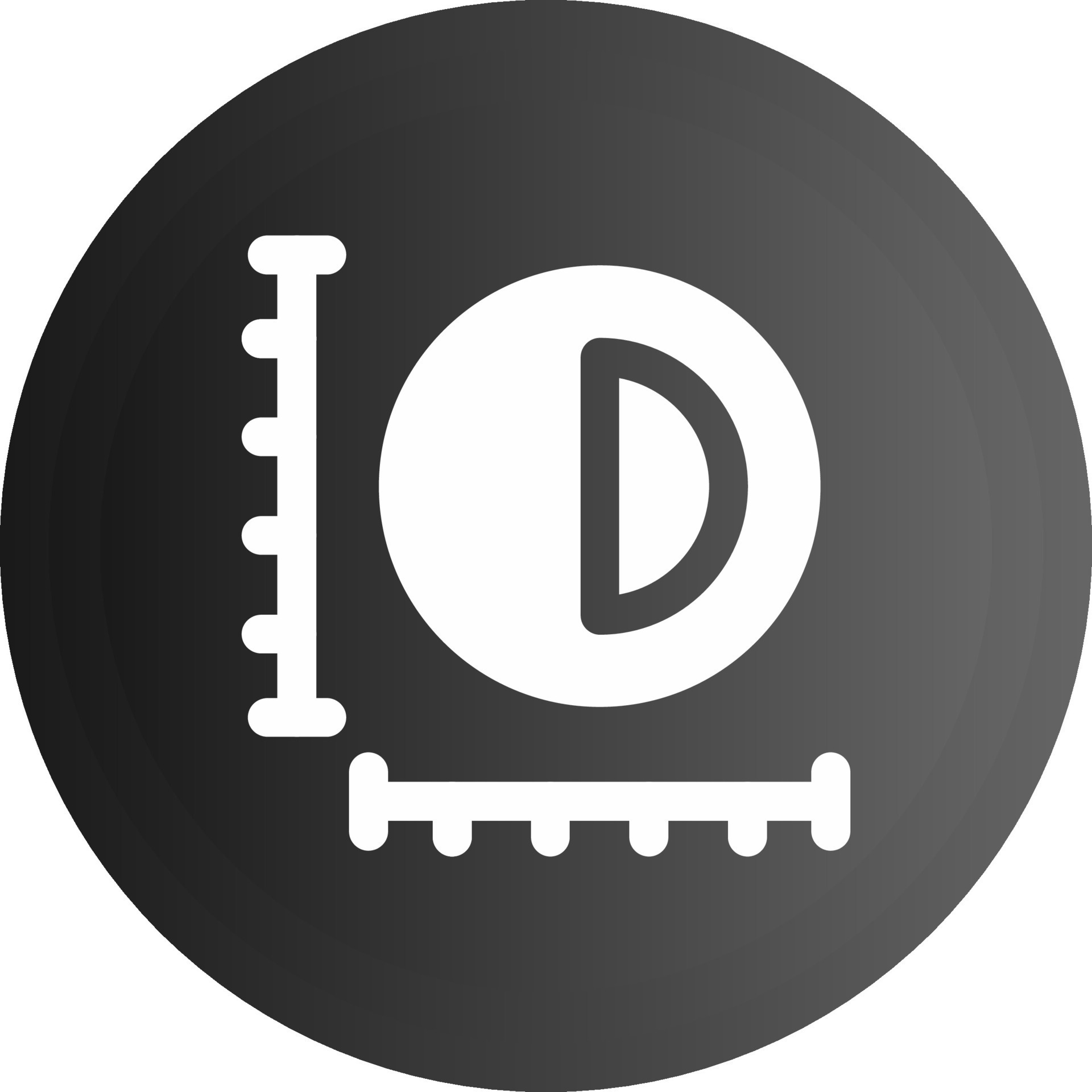 Sizing Solid black Icon 38543837 Vector Art at Vecteezy