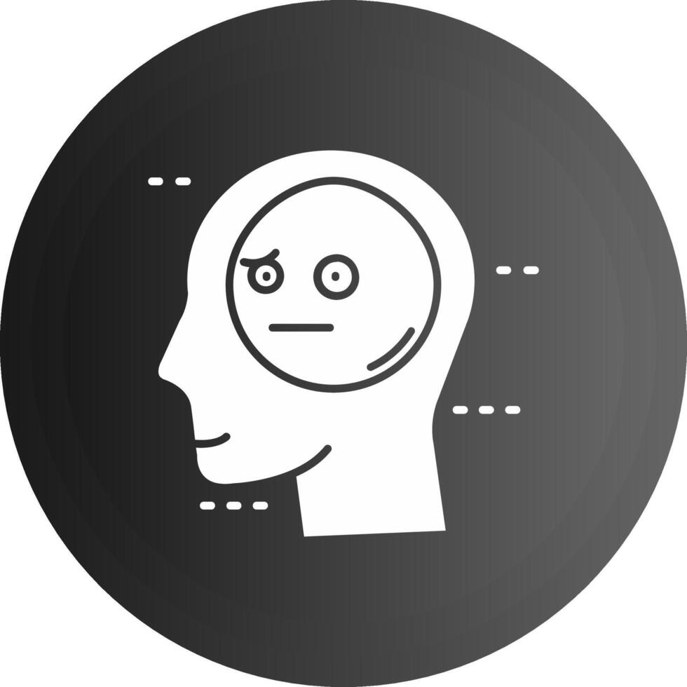 Expressionless Solid black Icon 38544401 Vector Art at Vecteezy