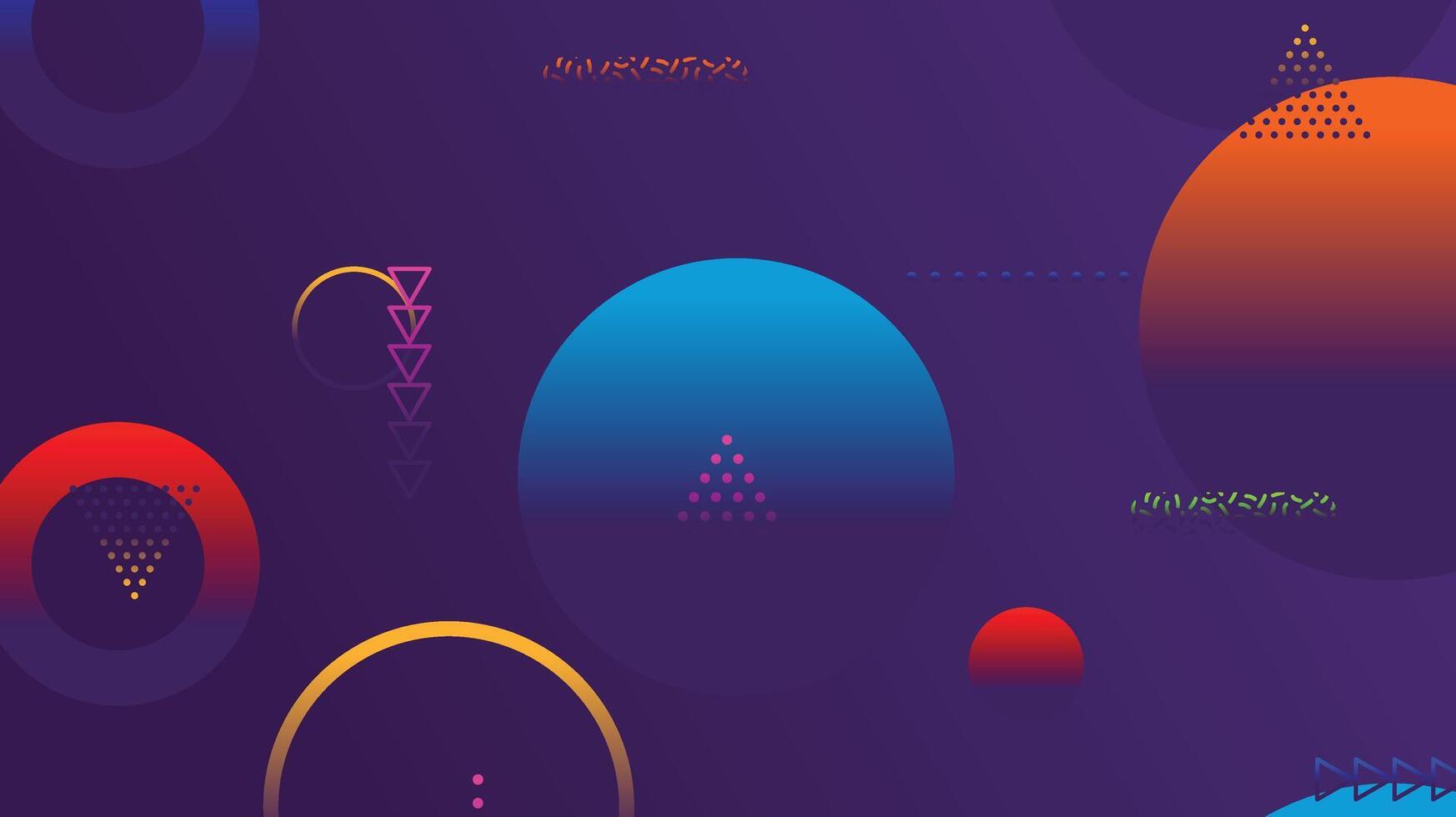 Abstract Minimal Gradient Geometric Circle Background 38548303 Vector