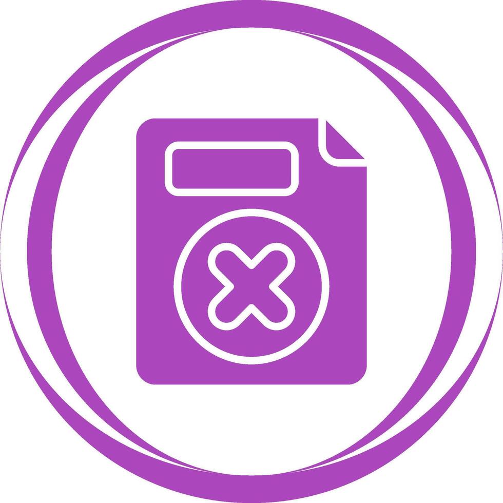 Delete Button Vector Icon 38552450 Vector Art at Vecteezy