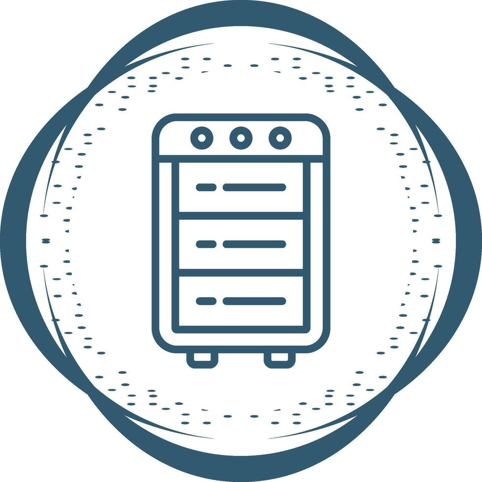 Server Rack Vector Icon 38554127 Vector Art At Vecteezy