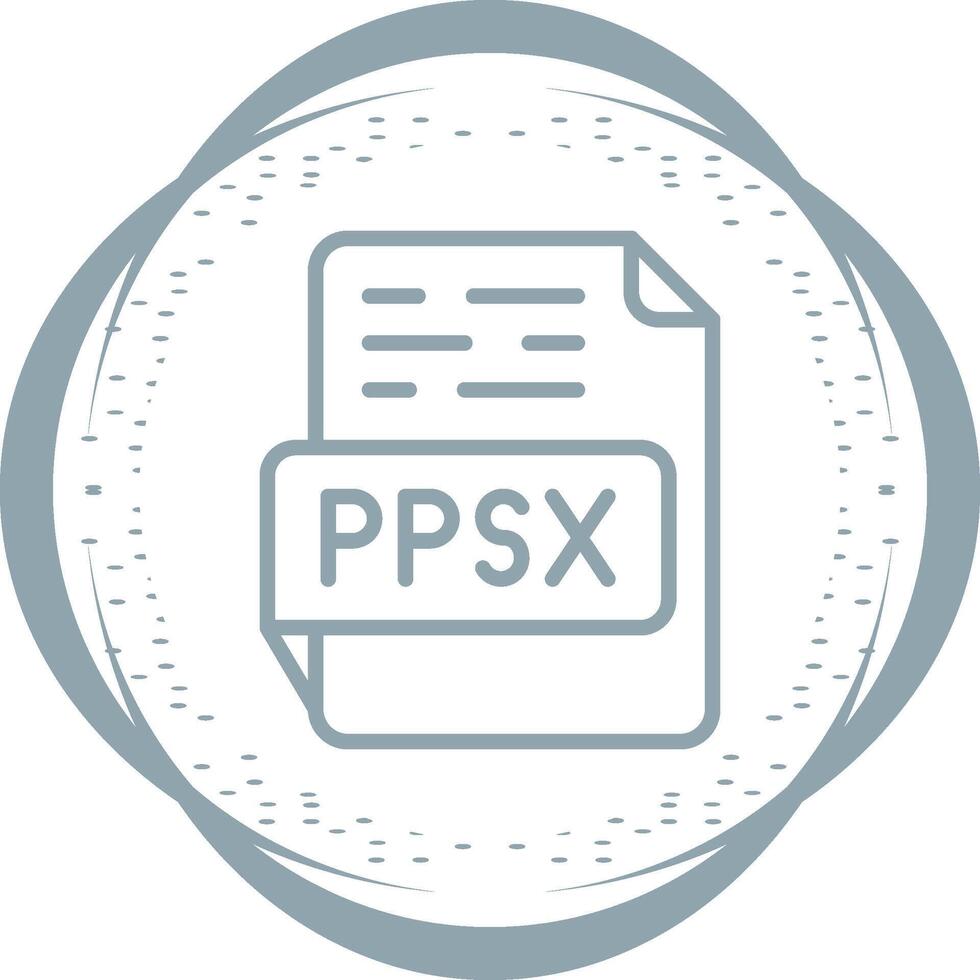 PPSX Vector Icon 38555956 Vector Art at Vecteezy