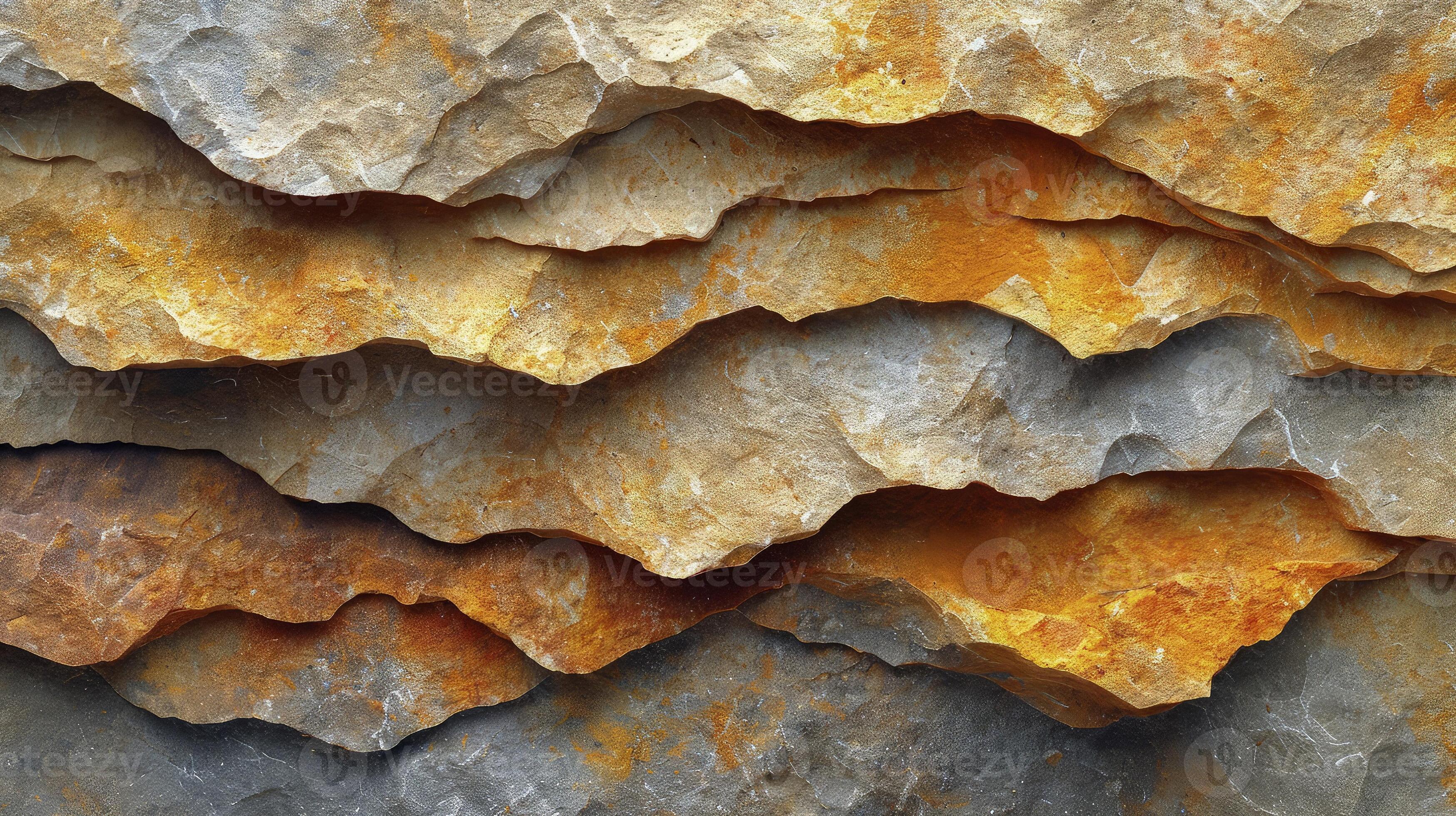 AI generated Natural sandstone surface layers background. Abstract ...