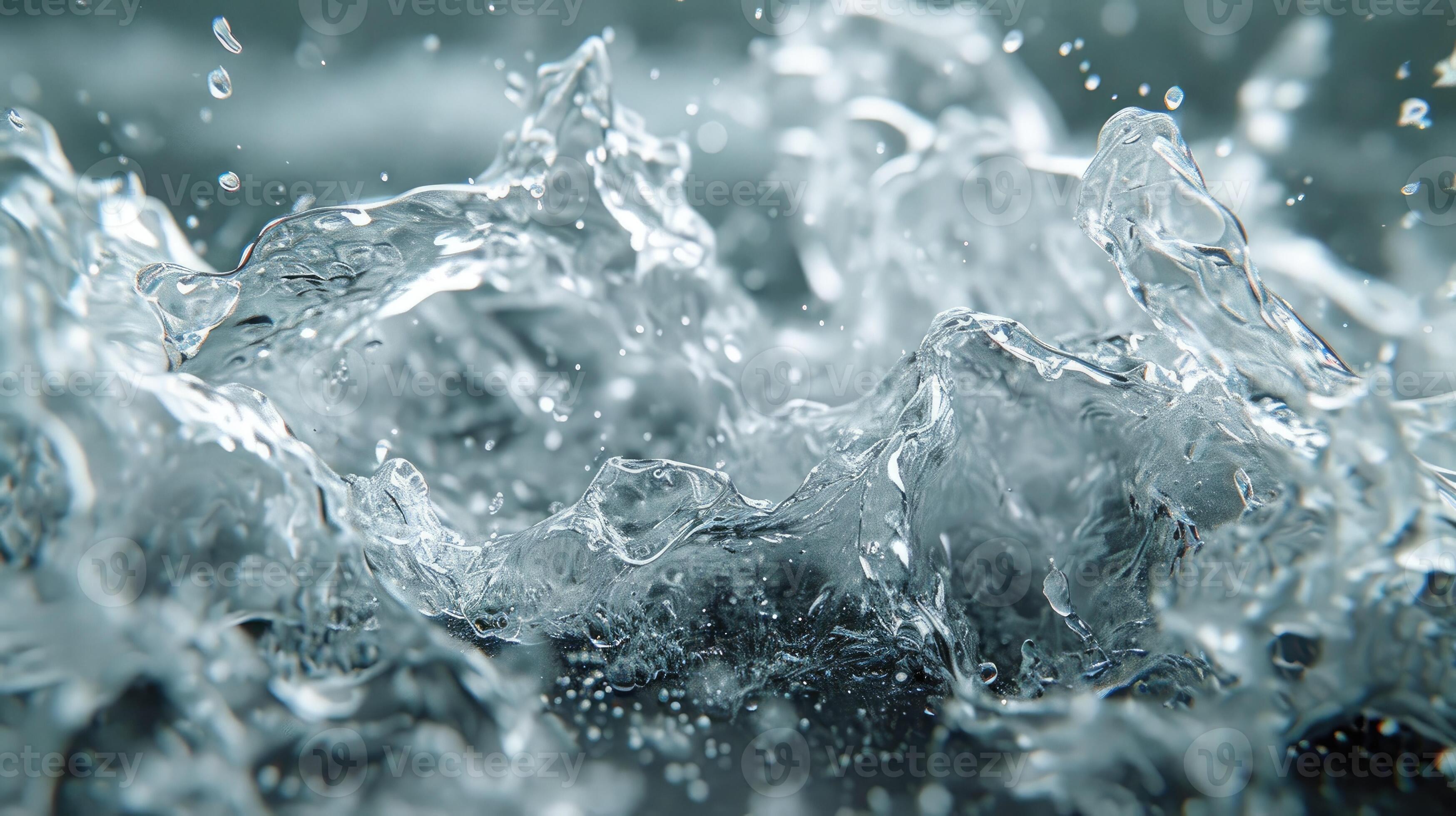 AI generated Water splash abstract background close up. 38564476 Stock Photo at Vecteezy
