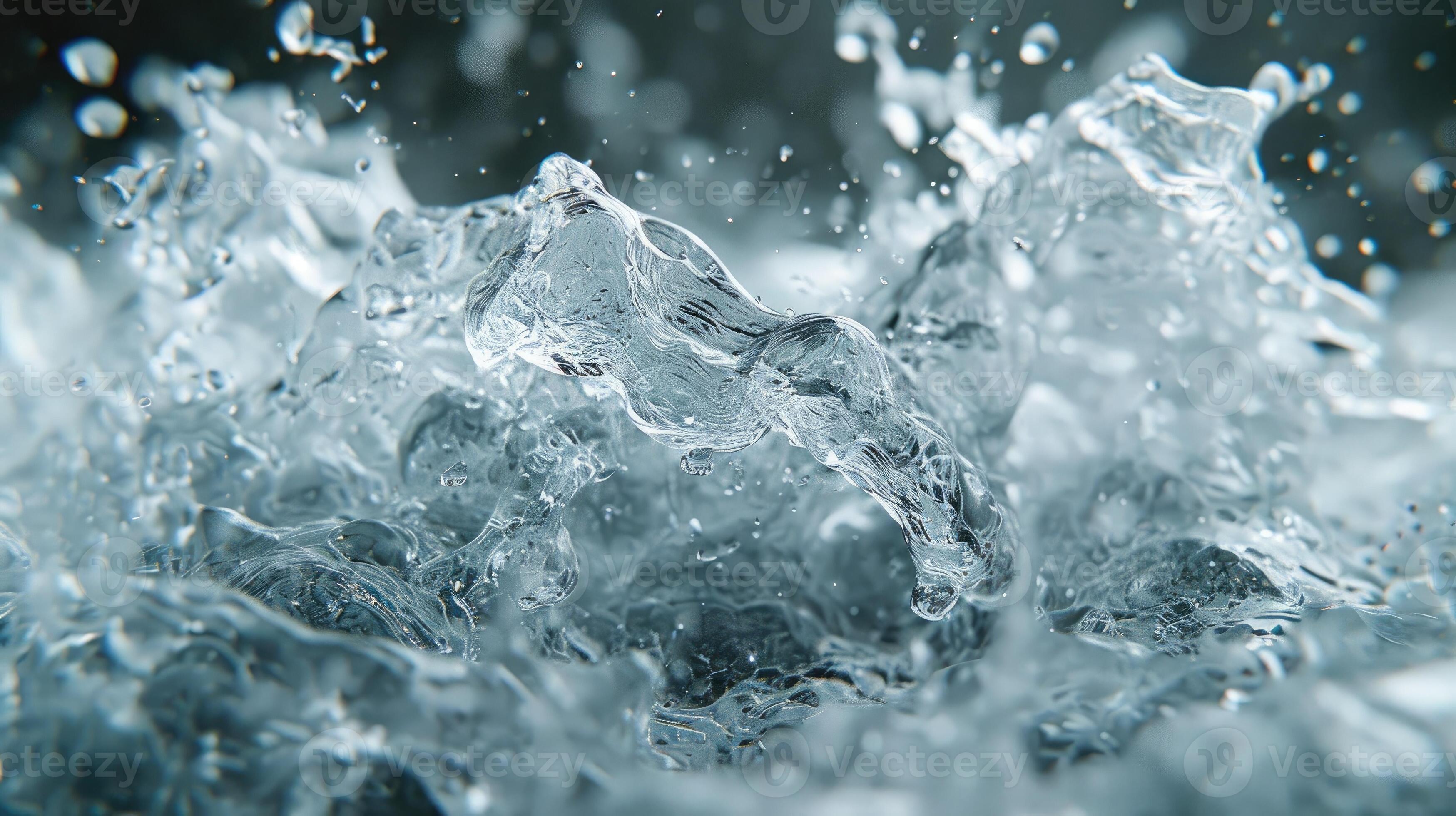 AI generated Water splash abstract background close up. 38564807 Stock Photo at Vecteezy