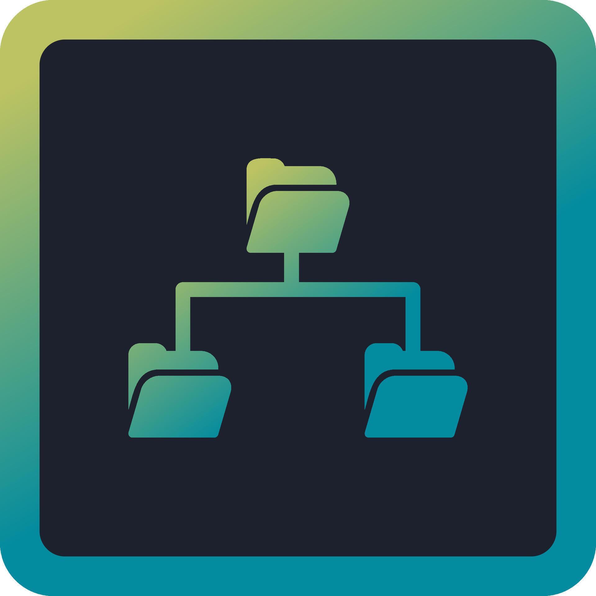 Folder Data Sharing Vector Icon 38577185 Vector Art at Vecteezy