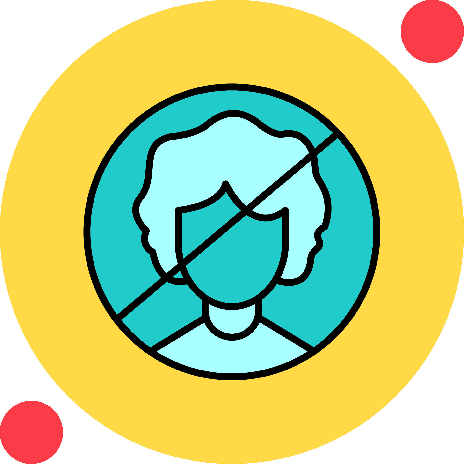 Person Not Allowed Vector Icon 38581203 Vector Art at Vecteezy