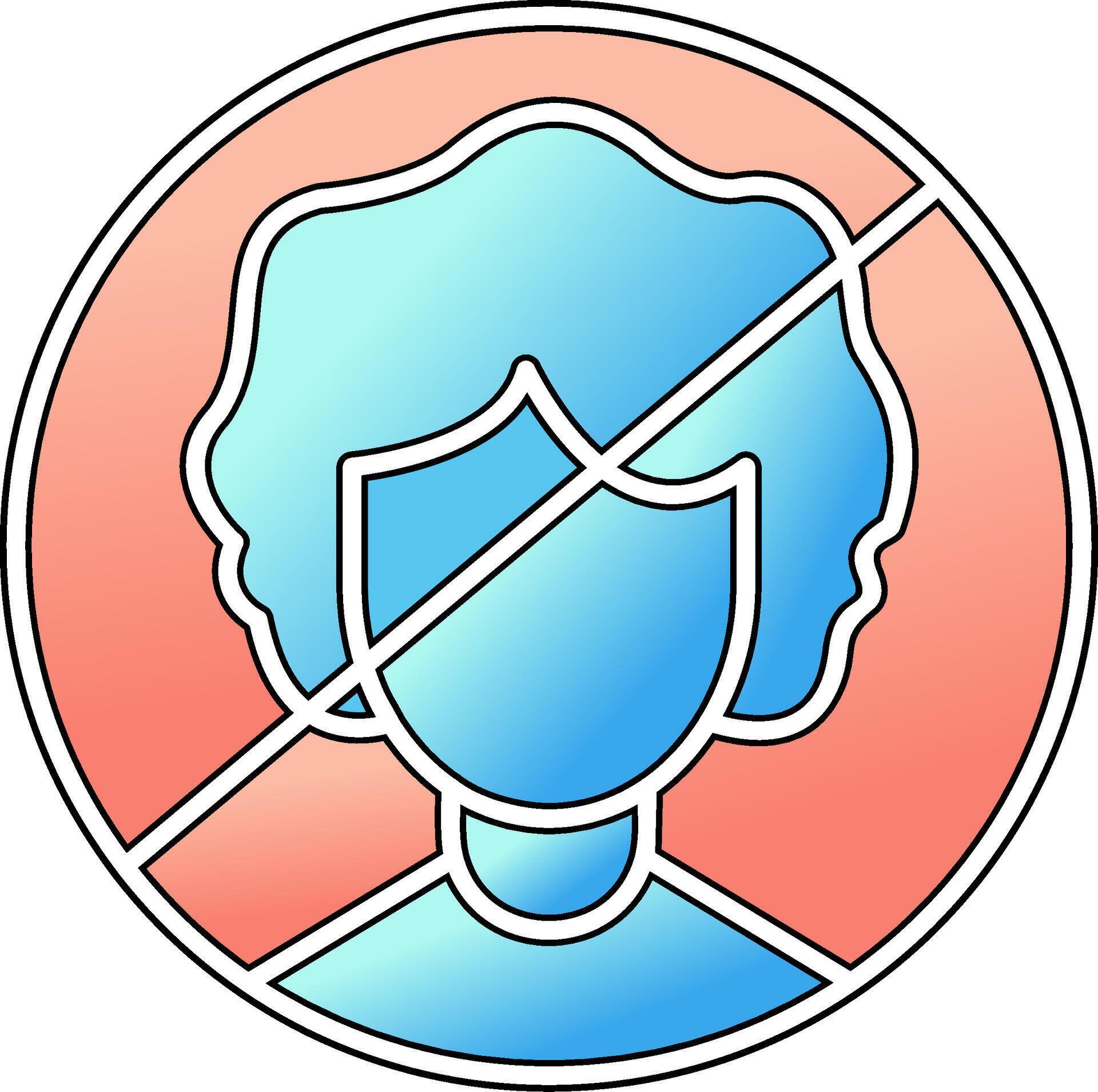 Person Not Allowed Vector Icon 38589724 Vector Art at Vecteezy