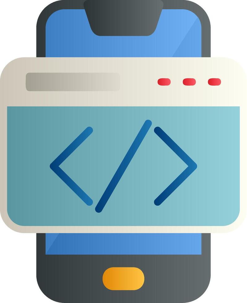 Smartphone Coding Vector Icon 38593902 Vector Art at Vecteezy