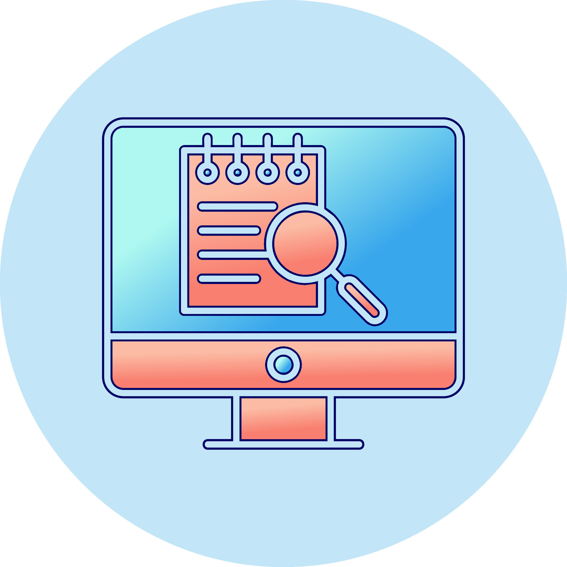 File Search Computer Vector Icon 38594644 Vector Art at Vecteezy