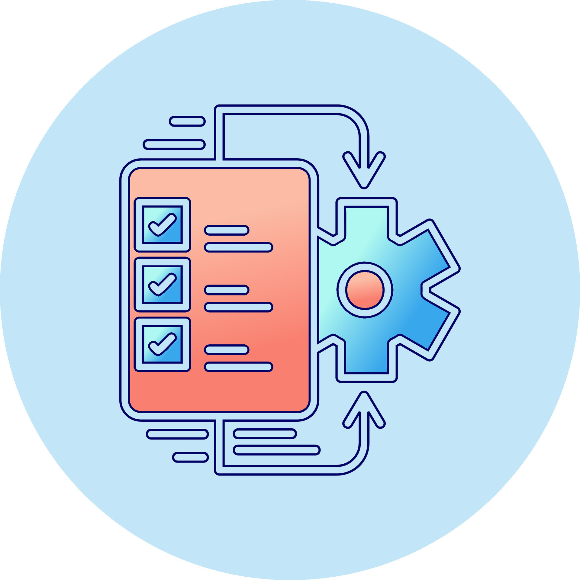 Workflow Vector Icon 38595284 Vector Art At Vecteezy