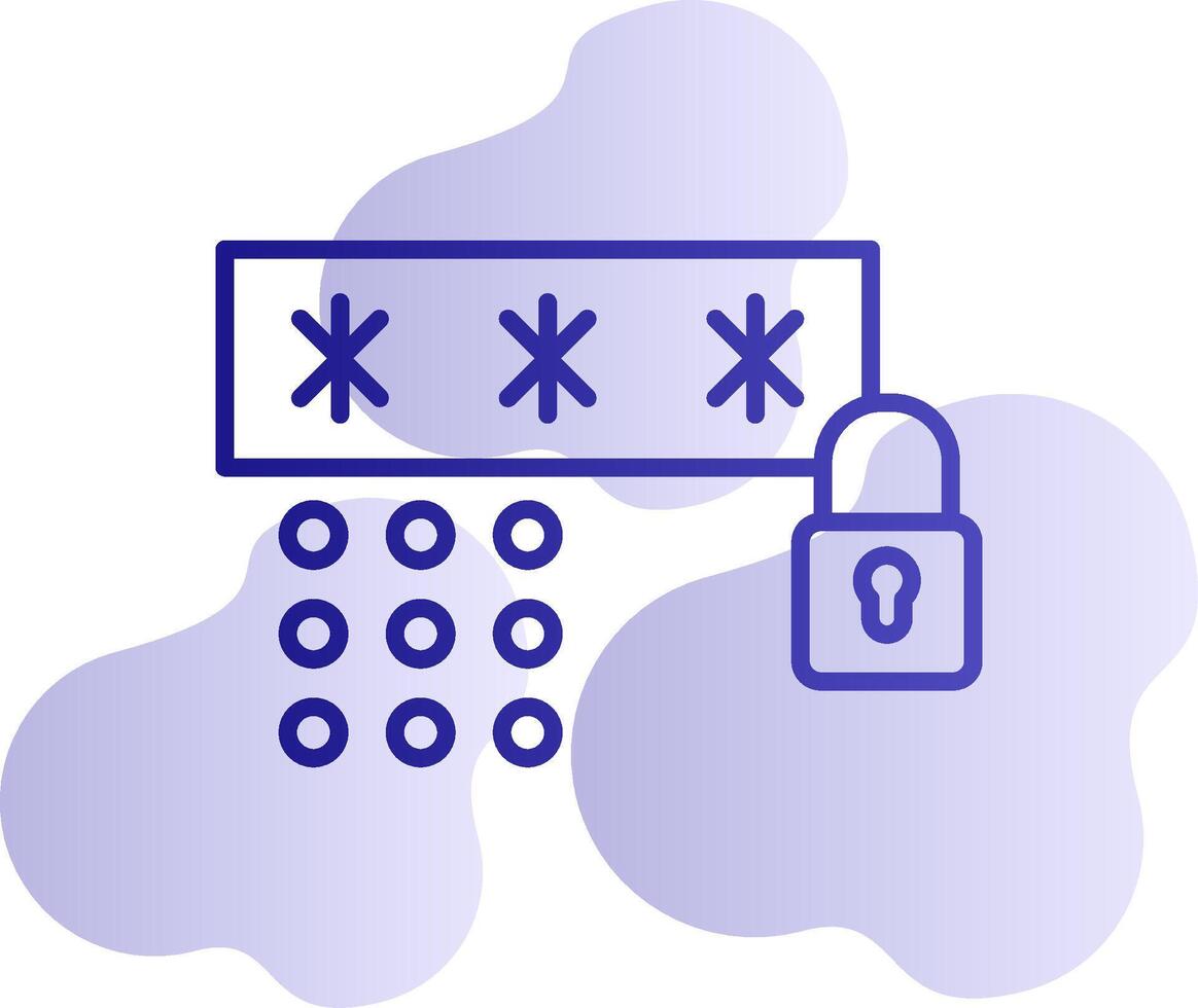 Passcode Vector Icon 38595924 Vector Art at Vecteezy
