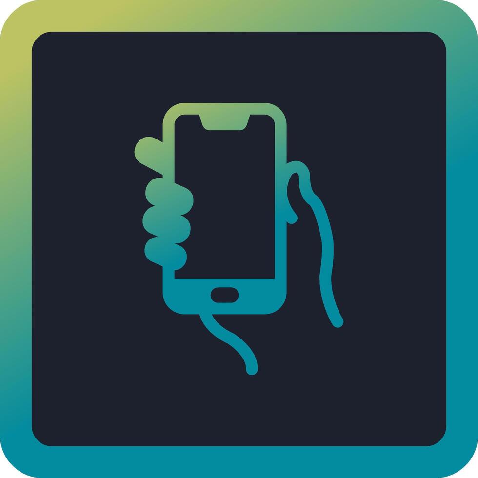 Hands Holding Mobile Phone Vector Icon 38604781 Vector Art At Vecteezy