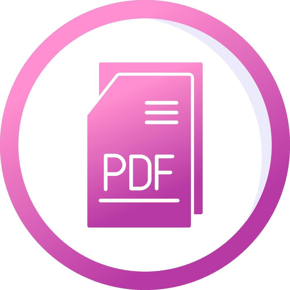 Pdf File Vector Icon 38605128 Vector Art at Vecteezy