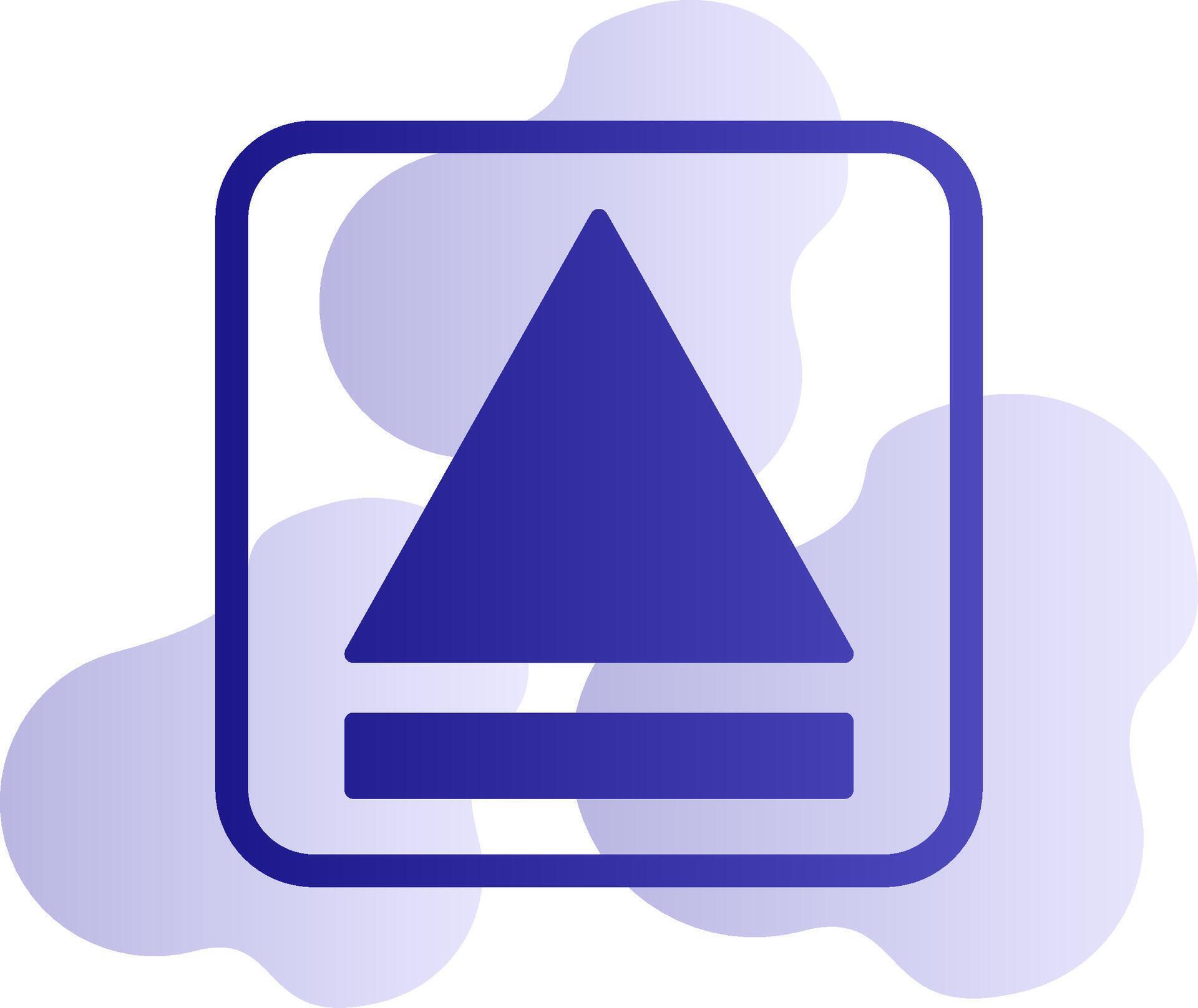 Eject Symbol Vector Icon 38607721 Vector Art at Vecteezy