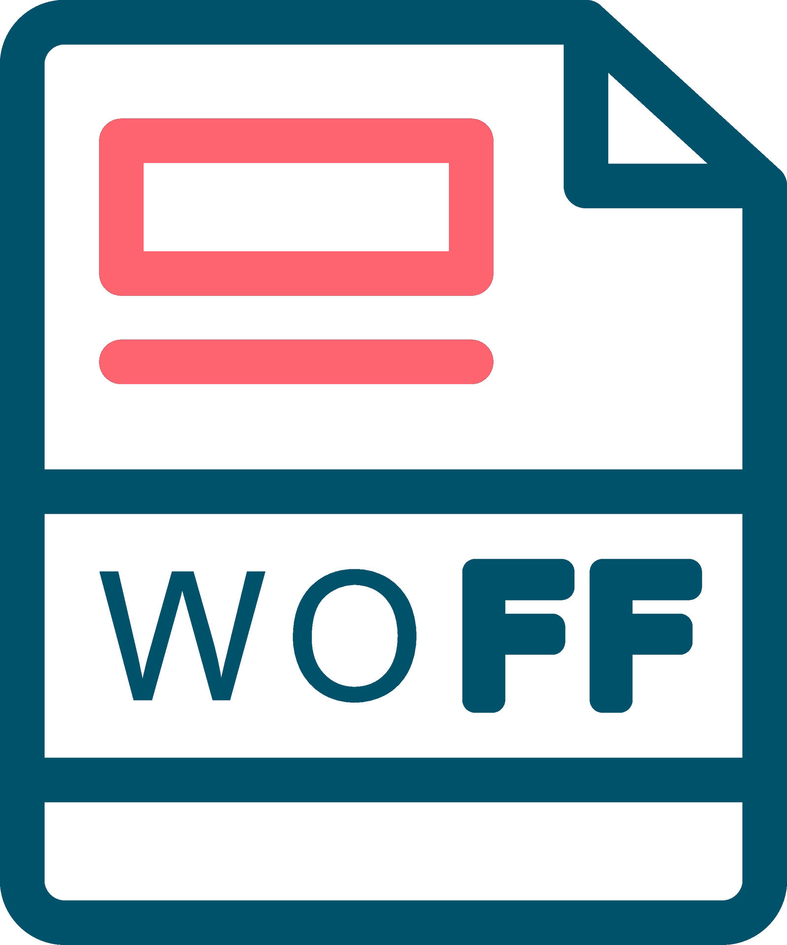 WOFF Creative Icon Design 38619758 Vector Art at Vecteezy