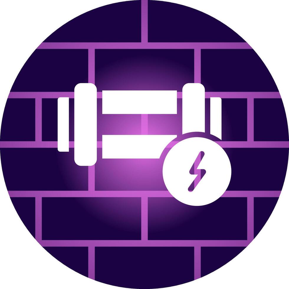 Electric Fence Creative Icon Design 38679015 Vector Art At Vecteezy